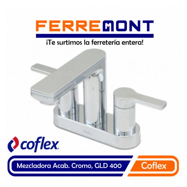 Mezcladora P Lavabo Coflex Mod Gld400 Ferretería Grupomont